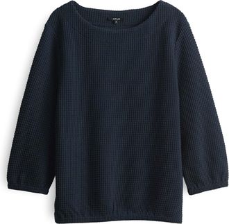 OPUS Damen Sweatshirt | Sweatshirt GOFONA Regular aus Baumwoll Mix Coal Blue, 36