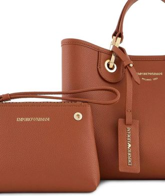 Emporio Armani Shopper - Bags Leather Brown - Gr. unisize - in Braun - für Damen