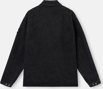Stone Island Denim Overshirt - Black