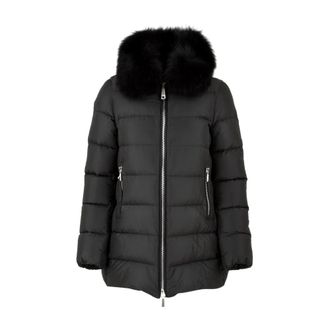 Moorer Dorado Jacket - - Jackets - Damen - Schwarzk - S