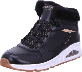 Skechers UNO - Cozy On Air 310518L-BKRG, Girl,Womens Winter Boots, Black, 37 EU