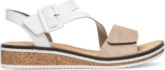 Rieker Sandalen V3660-60 Beige