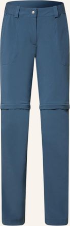 Vaude Zipp-Off-Hose Farley Ii blau