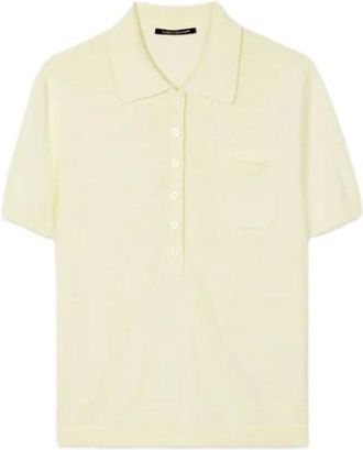 Luisa Cerano Femme, Tops, Jaune, Taille: 36 FR Polo