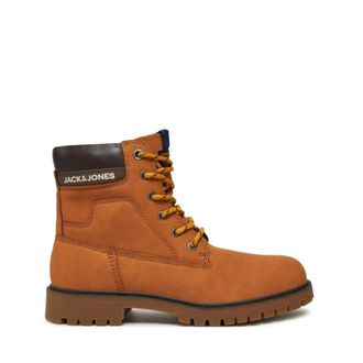 Jack & Jones Homme, Chaussures, Brun, Taille: 45 EU Bottes &agrave; lacets