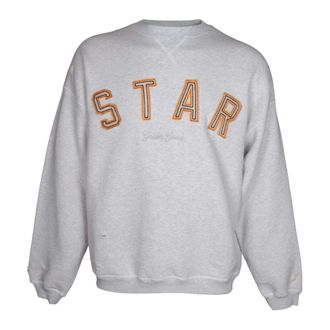 Golden Goose Homme, Sweatshirts et sweats &agrave; capuche, Gris, Taille: XS Star SweaT-shirt