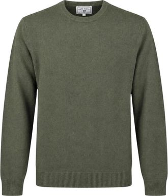 MC2 Saint Barth Regent Lambswool - - Knitwear - Herren - Gr&uuml;n - L