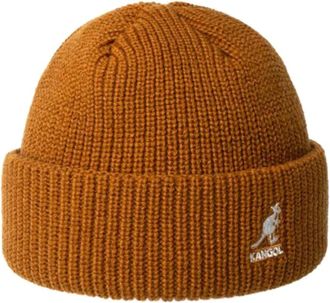 Kangol unisex, Accessoires, Brun, Taille: ONE Size 2 Way Beanie