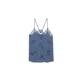 Zadig&Voltaire Stylisches TOP - - Tops - Damen - Blau - S