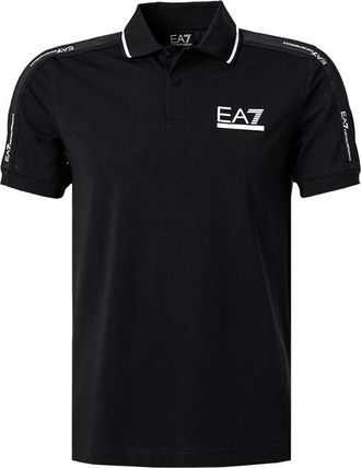 Emporio Armani Herren Polo-Shirt schwarz