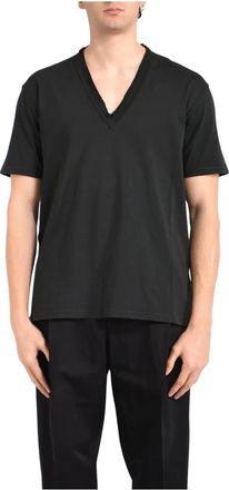 Mauro Grifoni Homme, Tops, Noir, Taille: L T-Chemises