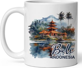 Generic Professionell Magic Mug Bali Indonesien Leicht zu Reinigen Milchbecher 330ML für Kindergeschenk,Teetrinken,Kindergarten,Kaffee-Liebhaber Geschenk