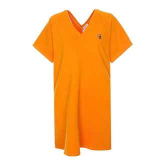 American Vintage Ekowood Dress - - Tops - Damen - Orange - XS/S