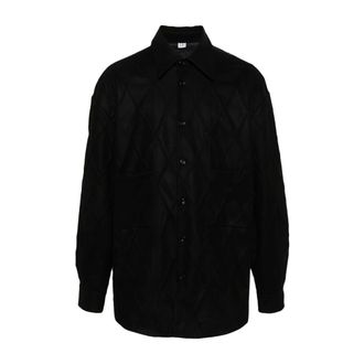 Winnie New York Schwarze Hemdjacke - - Jackets - Herren - Schwarzk - L