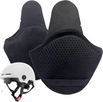 Generic Cache-oreilles amovibles pour casque de moto, 1 paire de coussinets coupe-vent pour réduire le bruit du vent et protéger les oreilles, Attribut unique