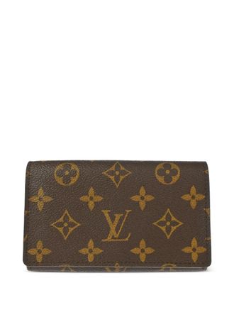 Louis Vuitton portefeuille zippé Tresor (2008) - Marron