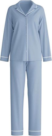 CALIDA Femme, V&ecirc;tements de nuit et de d&eacute;tente, Bleu, Taille: 38 FR Pyjama Boutonn&eacute;