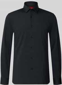 HUGO BOSS Slim Fit Businesshemd aus reiner Baumwolle Modell KENNO