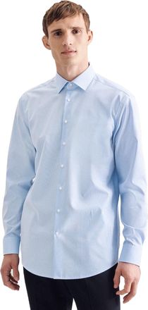 Seidensticker Herren Business-Hemd - Slim Fit - Bügelfrei - Kent Kragen - Langarm - Baumwolle