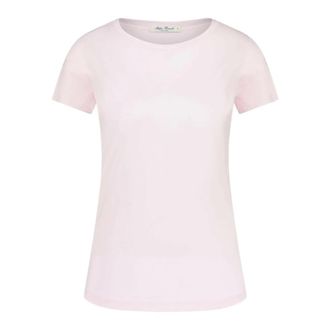Stefan Brandt Baumwoll T-Shirt mit Rundhalsausschnitt - - Tops - Damen - Rosa - XL