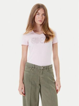 Guess T-Shirt W5YI05 J1314 Rosa Regular Fit