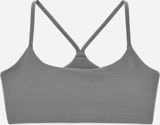 Arket Sport-BH Aus Weichem Stretchmaterial -Grau