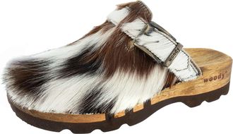 Woody Herren Lukas Fell Clog, Fell Natur, Größe 47