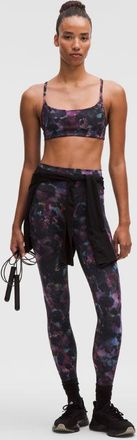 lululemon Wunder Train Leggings mit hohem Bund f&uuml;r Frauen - 71 cm - Gr&ouml;&szlig;e 10 in Opulent Floral Black Multi