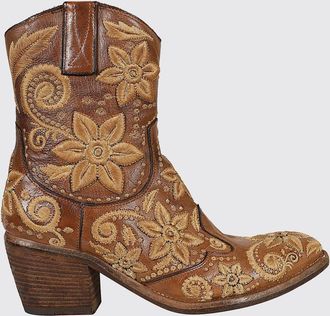 Fauzian Jeunesse Bottes Femme couleur Marron