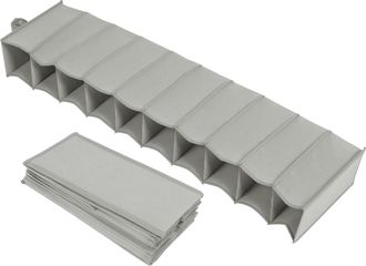 Lurrose Faltbarer Schuhorganizer Multifunktionaler Tragbarer Kleiderschrank Hängeaufbewahrungstasche Reißfest Atmungsaktiv Platzsparend Geeignet für Tür Schla