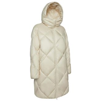 Geox Femme, Manteaux, Blanc, Taille: 40 FR Tahina Parka