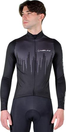 Nalini Herren New Ls Fit Tunika zum Stillen, grau/schwarz, L