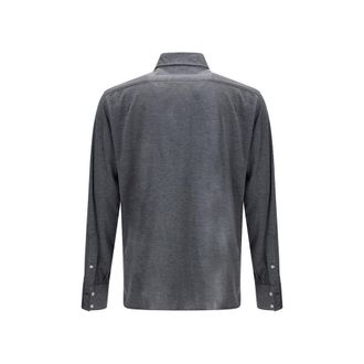 Brunello Cucinelli Silk Shirt - Gray