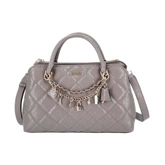 Guess Femme, Sacs, Gris, Taille: ONE Size Libby 2 Comp Satchel