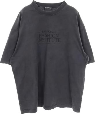 Balenciaga t-shirt Fashion Institute (années 2000) - Gris