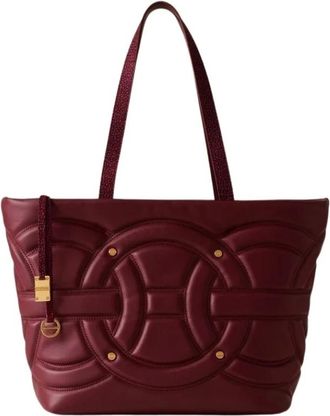 Borbonese Femme, Sacs, Rouge, Taille: ONE Size Tote Bags