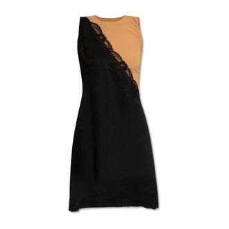 Maison Margiela Femme, Robes, Noir, Taille: 38 FR Robe deux couches