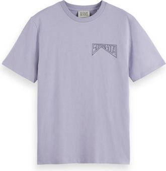 Scotch & Soda Herren Essential Logo T-Shirt, Meteorite, L EU