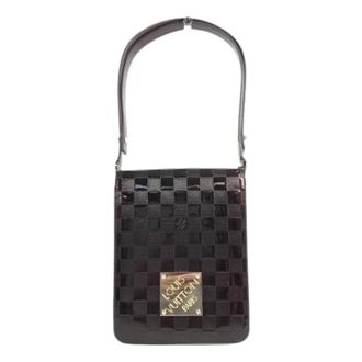 Louis Vuitton Pre-owned Sac bandouli&egrave;re Vintage Vernis - Femme - Pre-owned - Brun - Taille: ONE Size