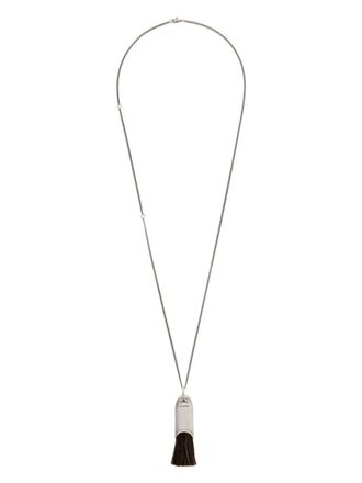Christophe Lemaire collier Personal Brush - Argent