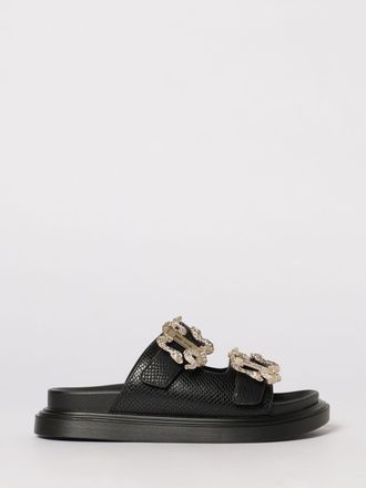 Just Cavalli Sandales &agrave; Talons JUST CAVALLI Femme couleur Noir