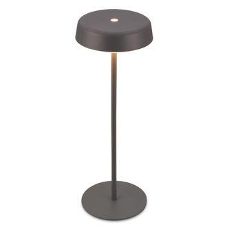 Briloner LED Tischlampe kabellos IP44 mit Touch, dimmbar, warmwei&szlig;es Licht, Nachttischlampe, Leselampe, LED Lampe, Campinglampe, Tischleuchte, Akkulampe, Outdo