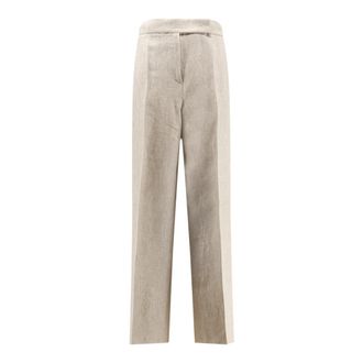 Max Mara Ginnico Hose - - Trousers - Damen - Beige - M