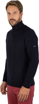 Armor Lux Herren hohem Kragen Châteaulin Pullover, bleu Marine, XXL