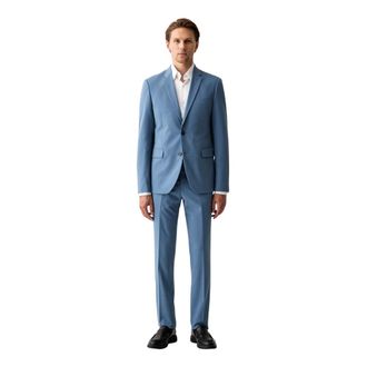 Lindbergh Einknopf-Anzug - - Suits - Herren - Blau - S