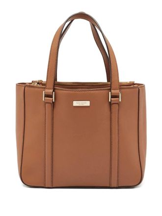 Kate Spade New York sac cabas Newbury Lane en cuir pre-owned - Marron