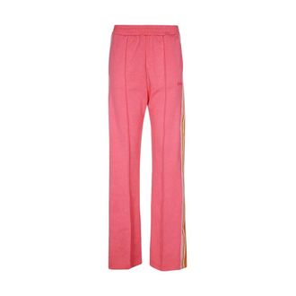 Msgm Gestreifte Trainingshose mit elastischem Bund - - Trousers - Damen - Rosa - XS