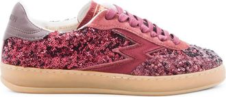 Moaconcept Low-Top Sneaker - Bordeaux Sneakers From Moaconcept Featuring Round - Gr. 36 (EU) - in Rosa - f&uuml;r Damen