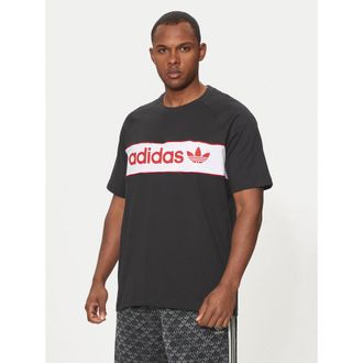 adidas T-Shirt Archive IS1404 Schwarz Regular Fit