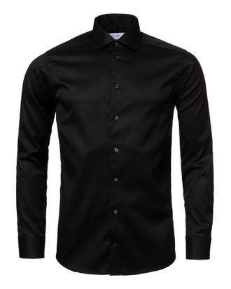 Eton Unifarbenes Twill-Hemd, Contemporary Fit in